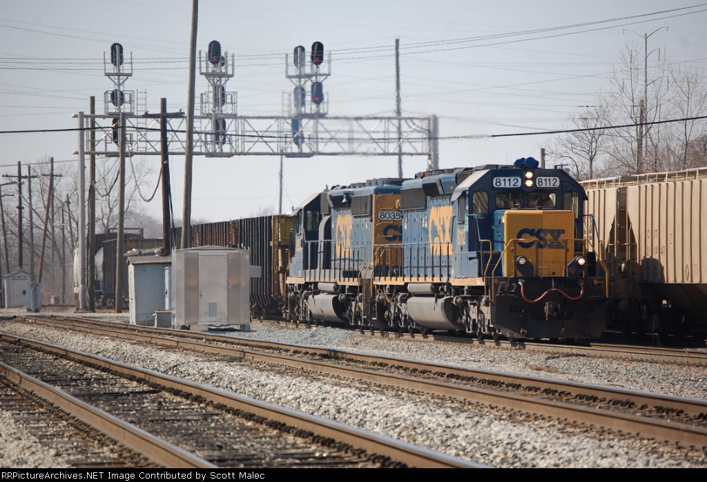 CSX 8112 & 8035
